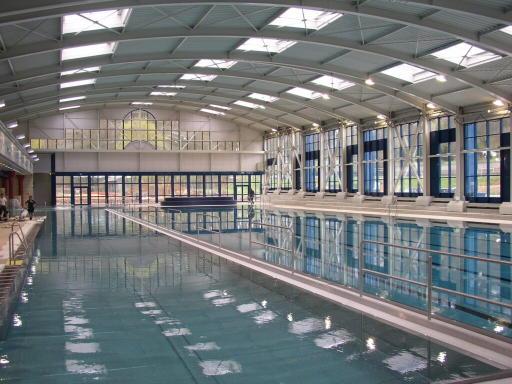 Piscine découvrable à Rodange